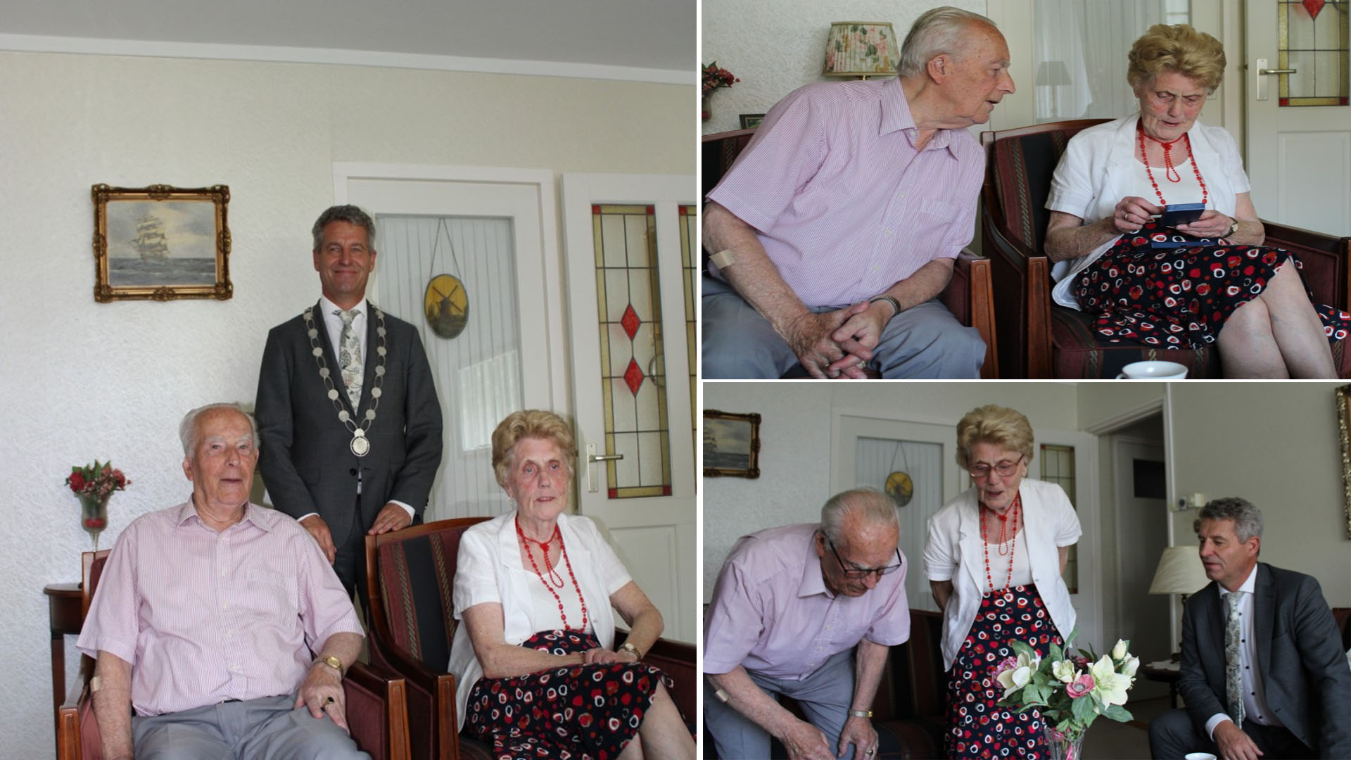 Echtpaar Klop-Dubbeldam 60 jaar getrouwd Hardinxveld-Giesssendam - Oozo.nl